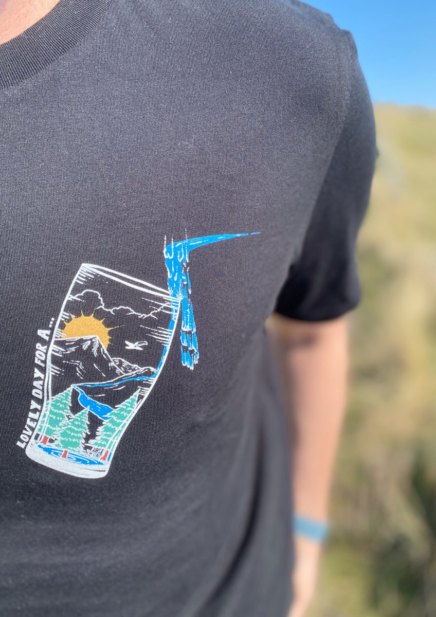 The Lovely Day Tee - 100% Organic cotton t-shirt – Due South Clothing